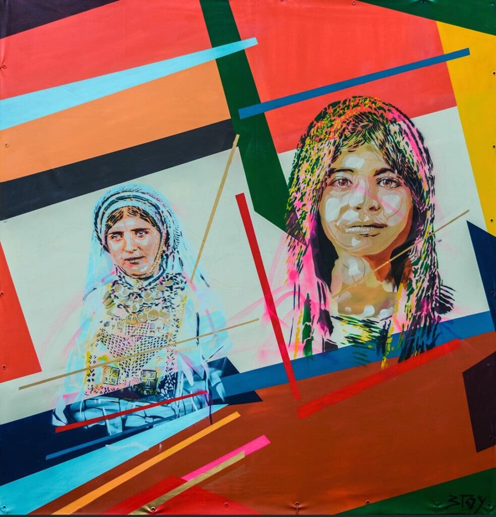 "Brick Layer " - Unstretched Canvas - Street Art For Mankind