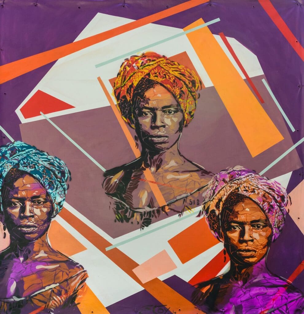 "Brick Layer " - Unstretched Canvas - Street Art For Mankind